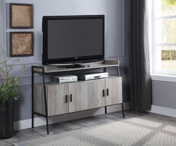 Samiya Metal Frame Tv Stand